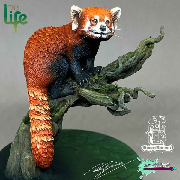 The Red Panda - Robot Rocket Miniatures