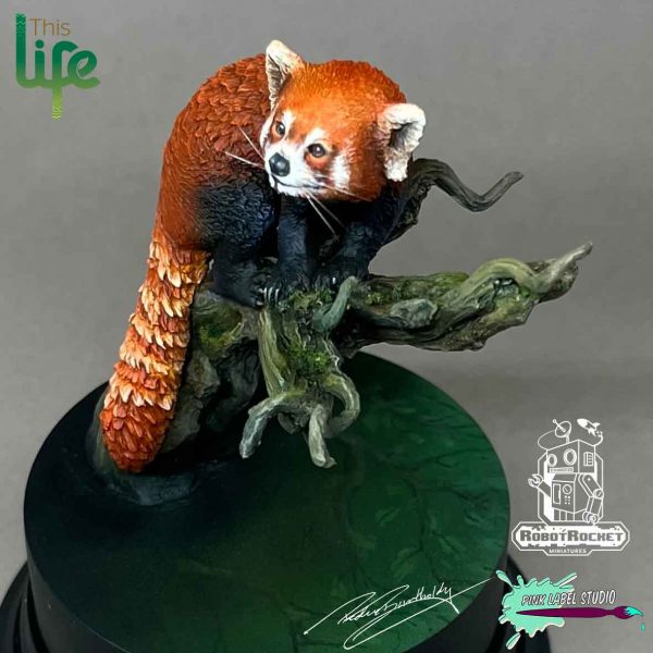 The Red Panda - Robot Rocket Miniatures