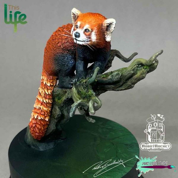 The Red Panda - Robot Rocket Miniatures